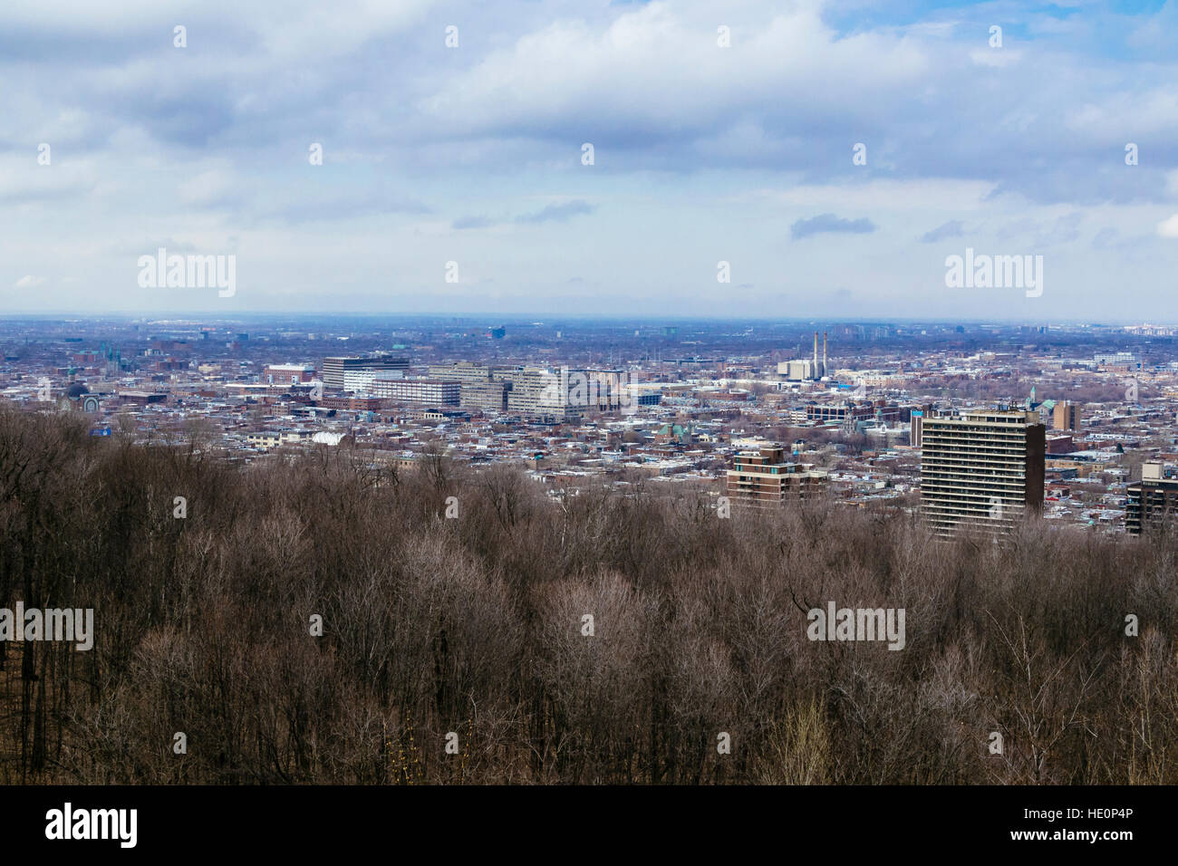 Mont royal viewpoint hi-res stock photography and images - Alamy
