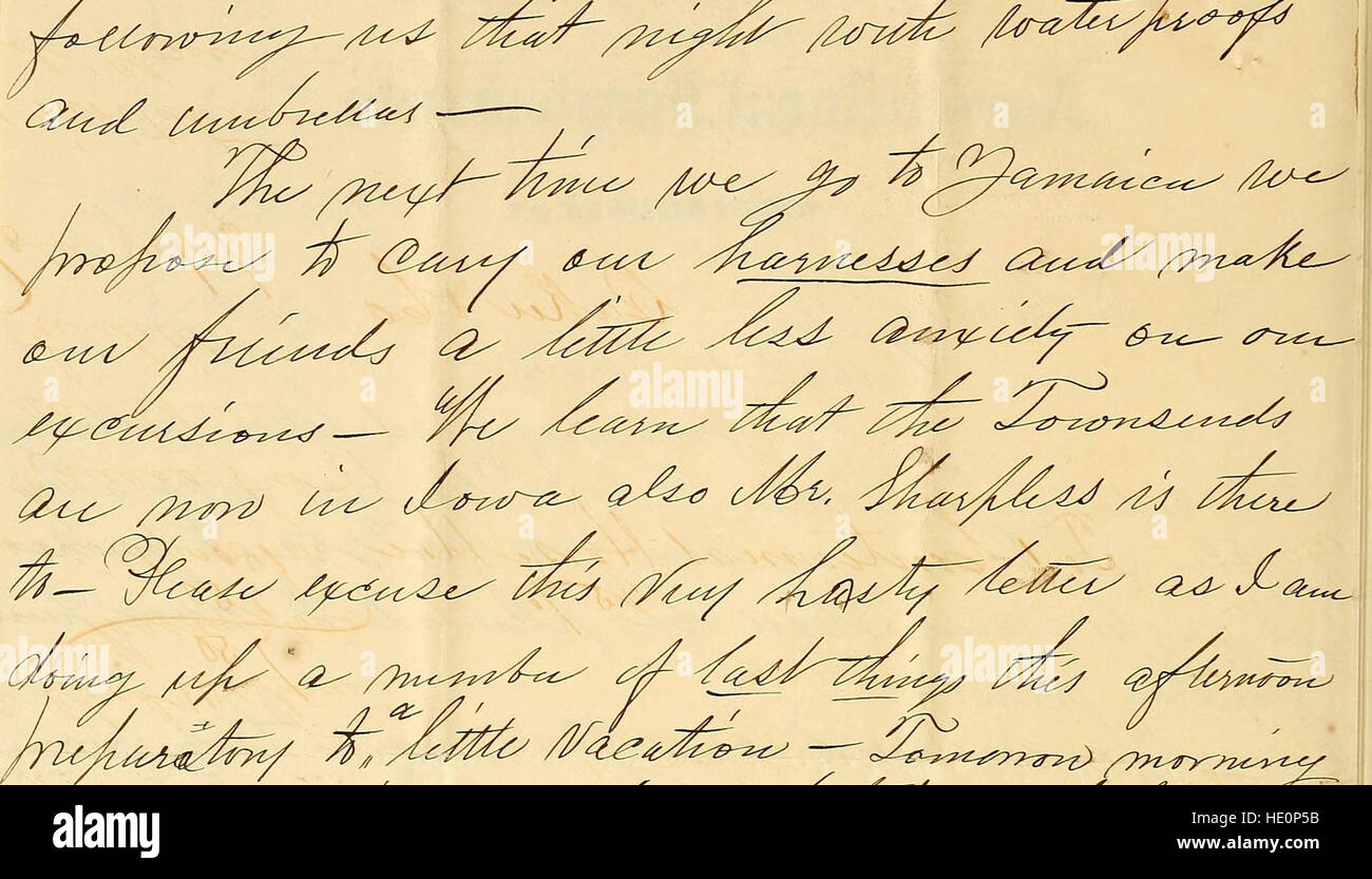 This collection of papers (1882-1901) consists of documents from a ...