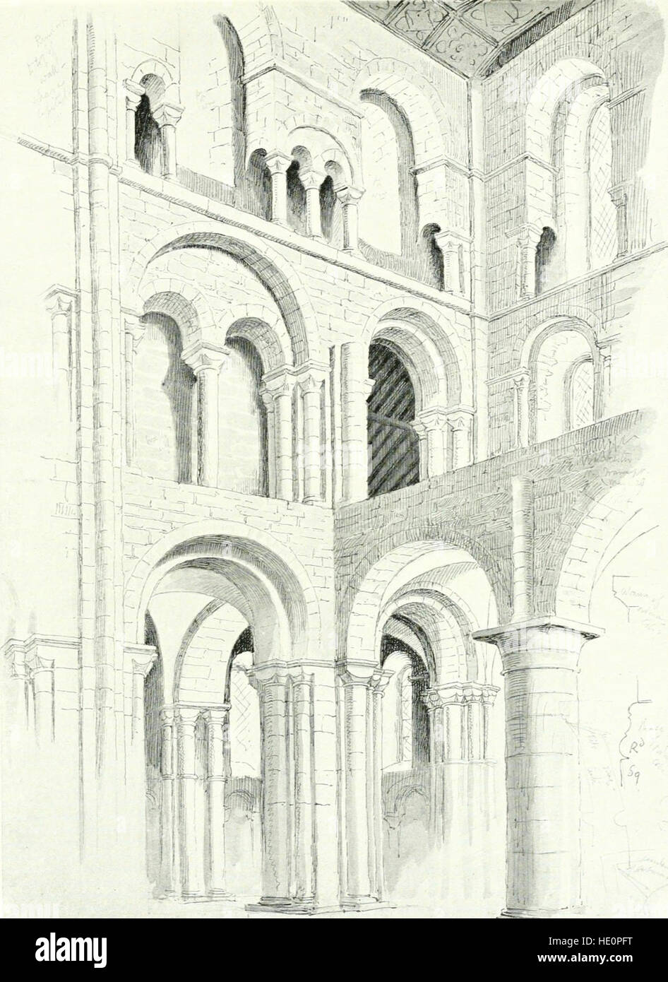 Byzantine and Romanesque architecture (1913 Stock Photo - Alamy