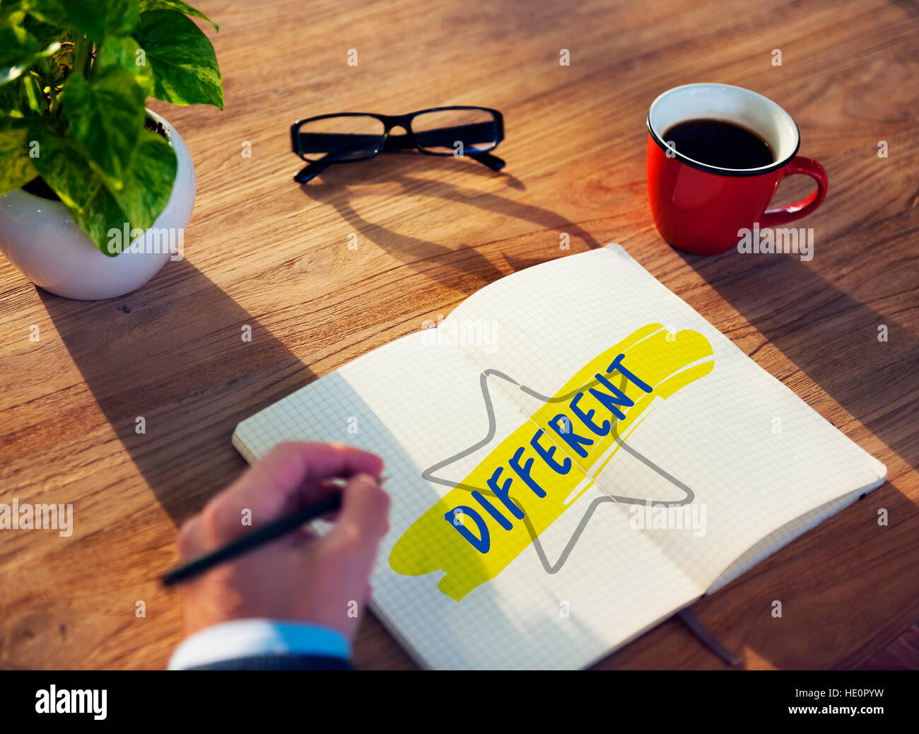 Special Unique Different Star Concept Stock Photo - Alamy