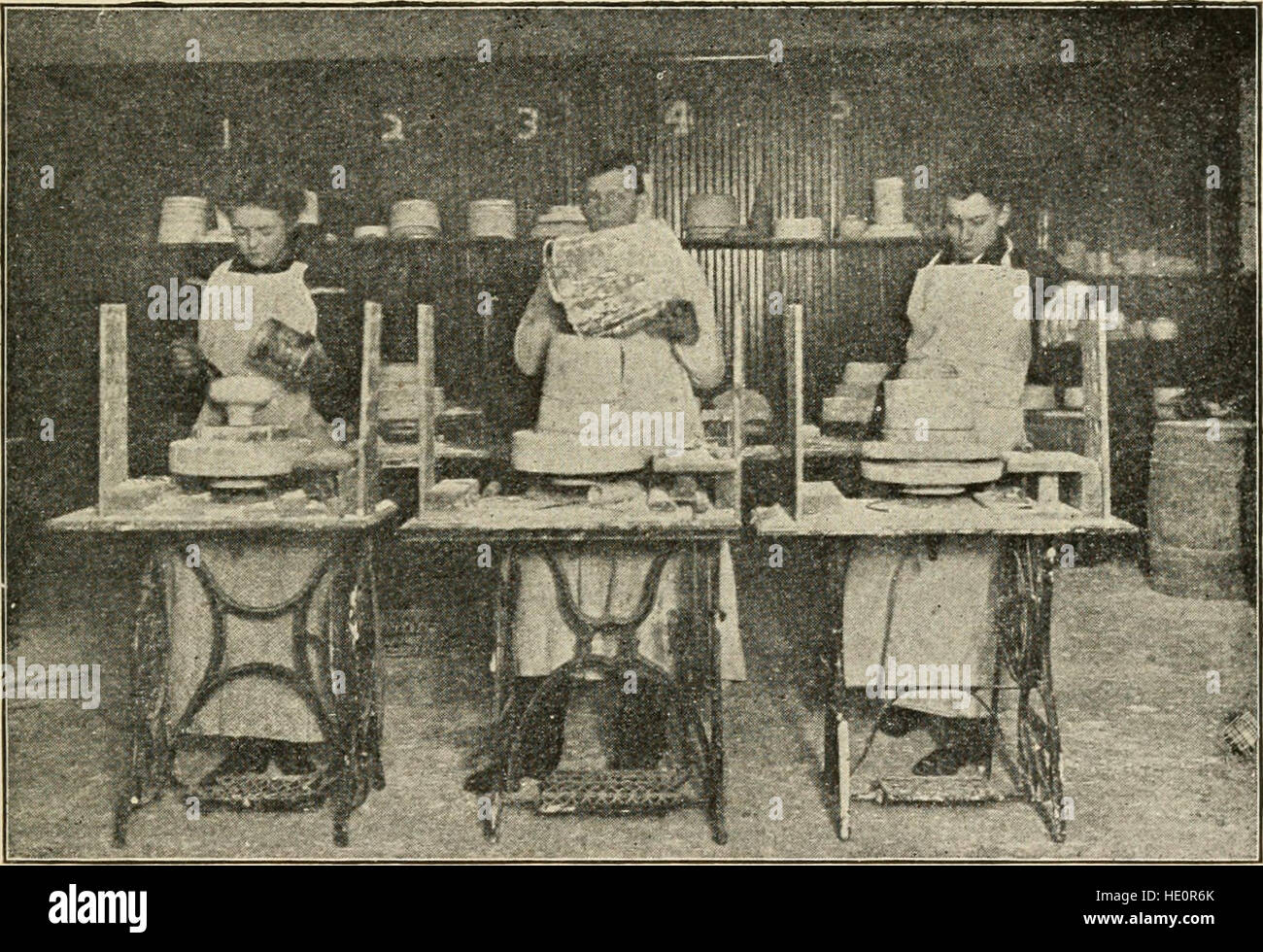 Work discusses industrial development hi-res stock photography and ...