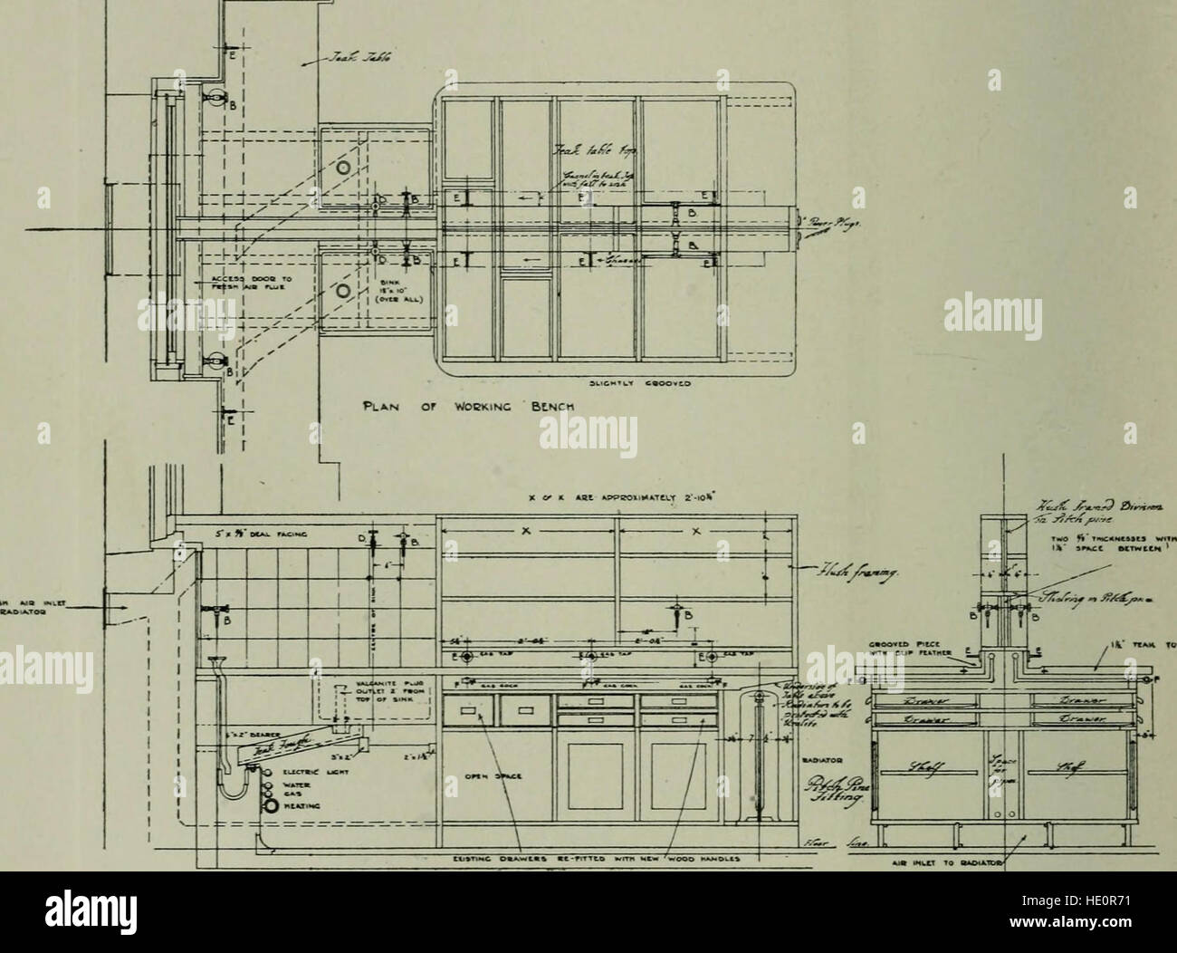 This 1921 work outlines the planning and design of laboratory spaces ...
