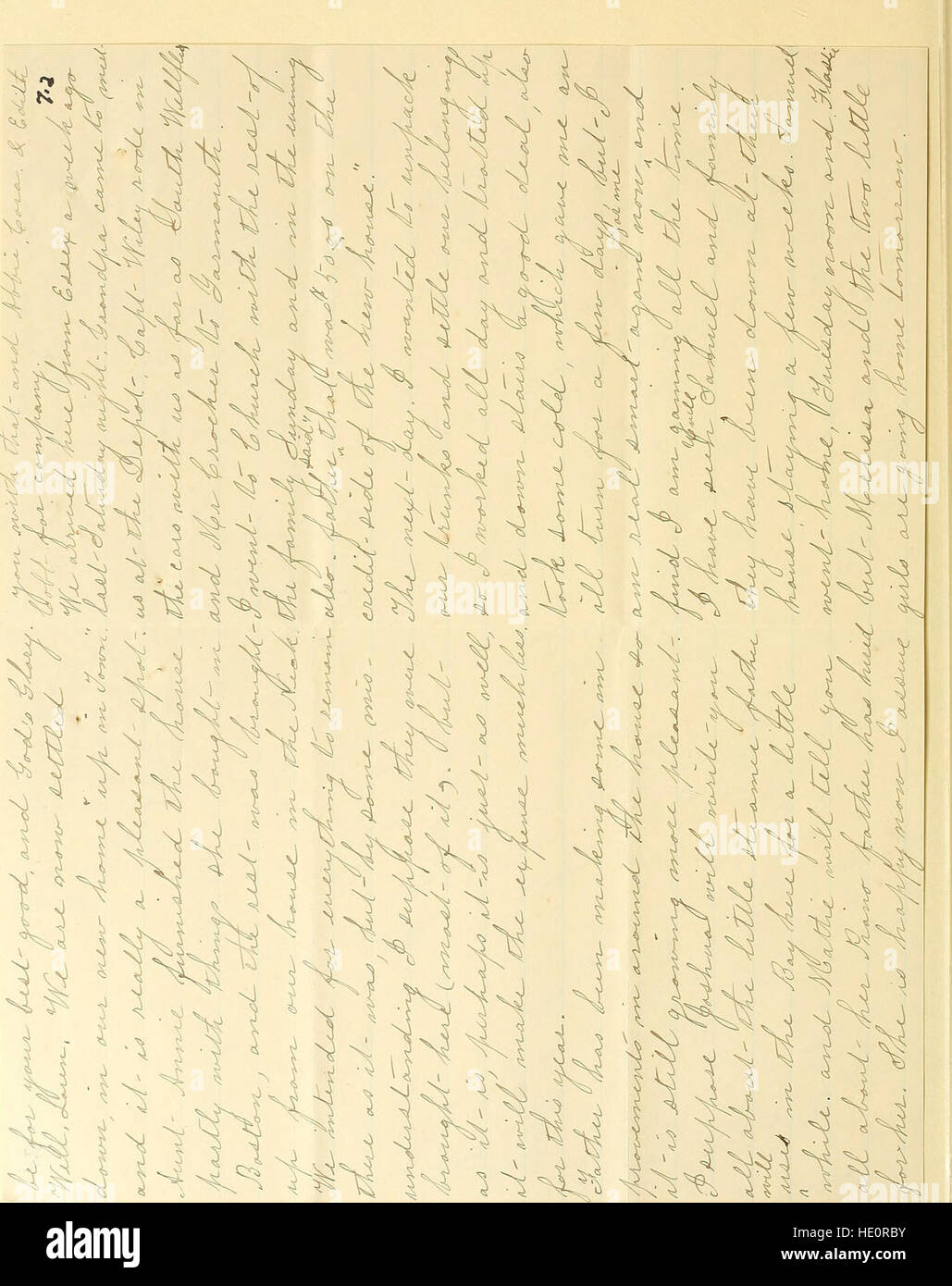Papers, 1882-1901 (bulk 1883-1899) (1882 Stock Photo - Alamy
