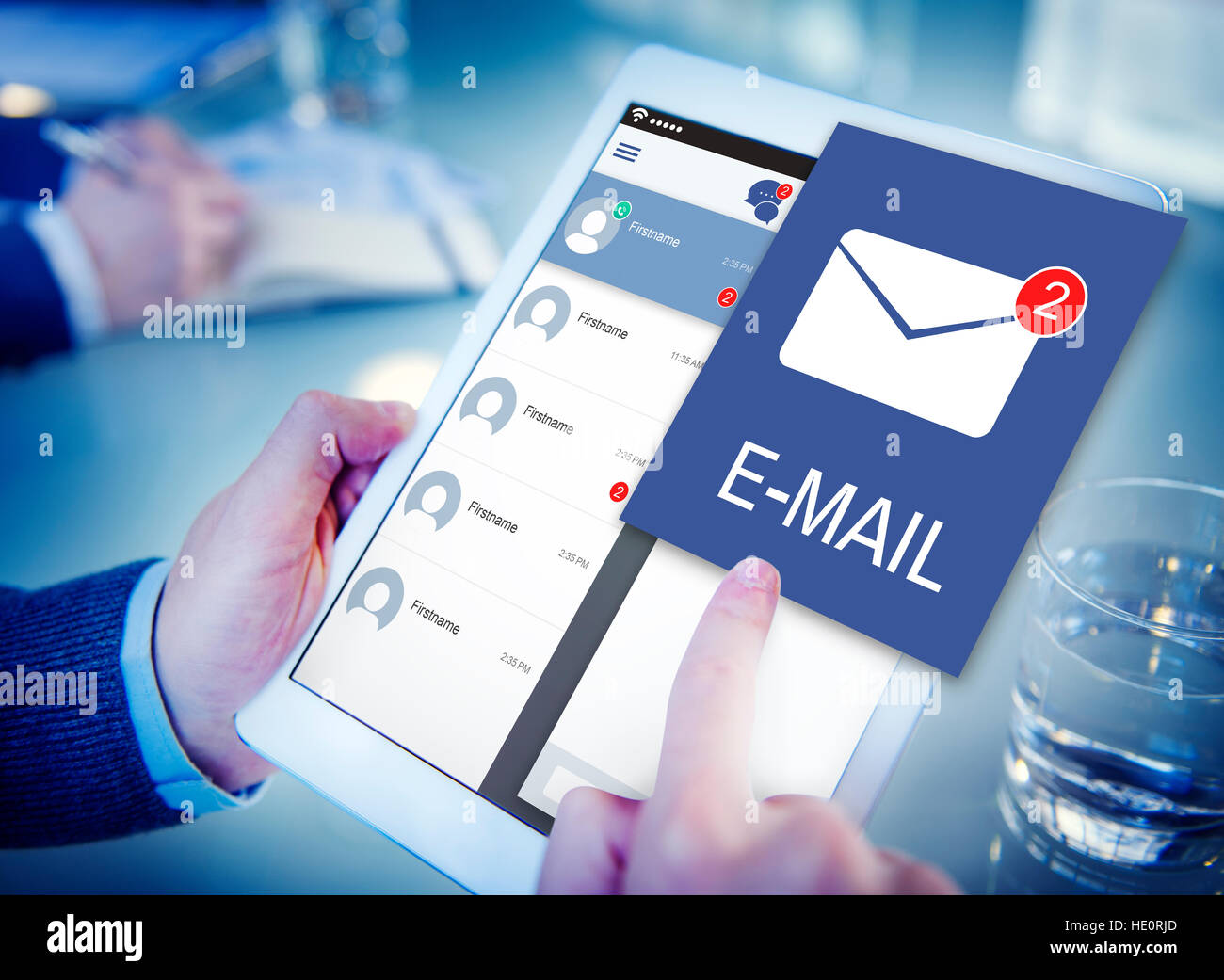 Letter Envelop Message Notification Concept Stock Photo - Alamy