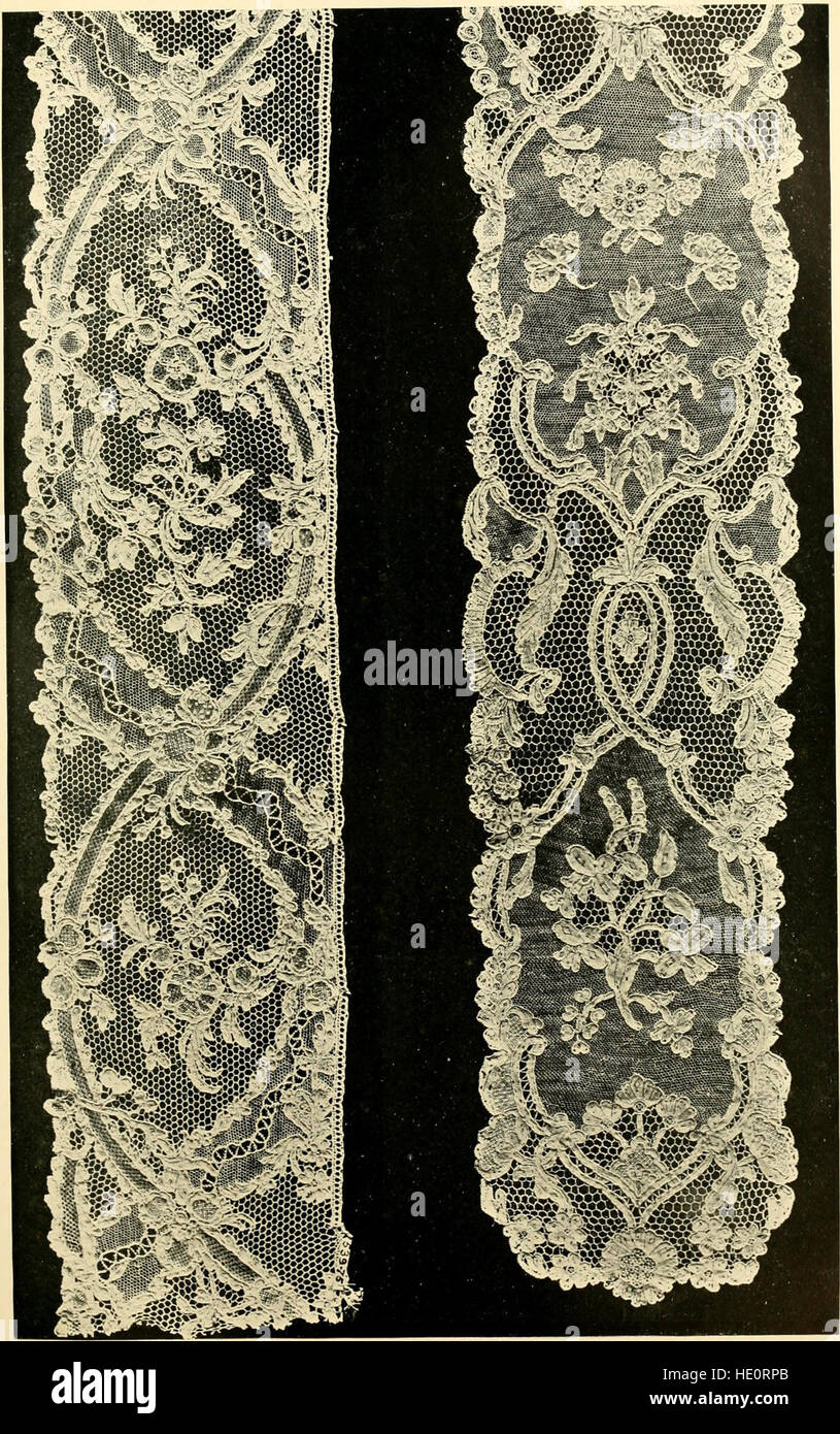 This 1902 work details the history of lace, tracing its origins ...