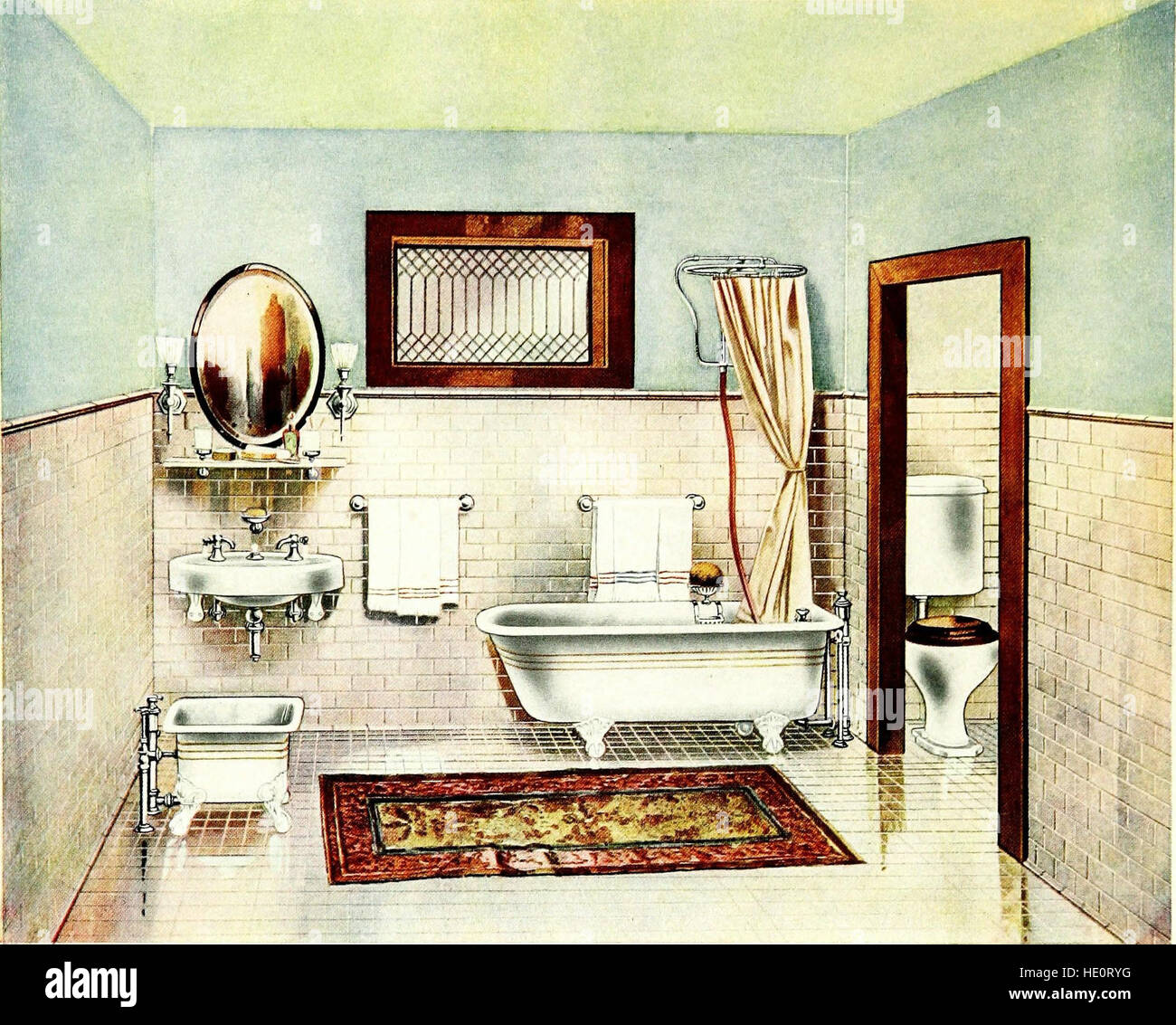 *Modern Bath Rooms* (1912) is a practical guide offering design ideas ...