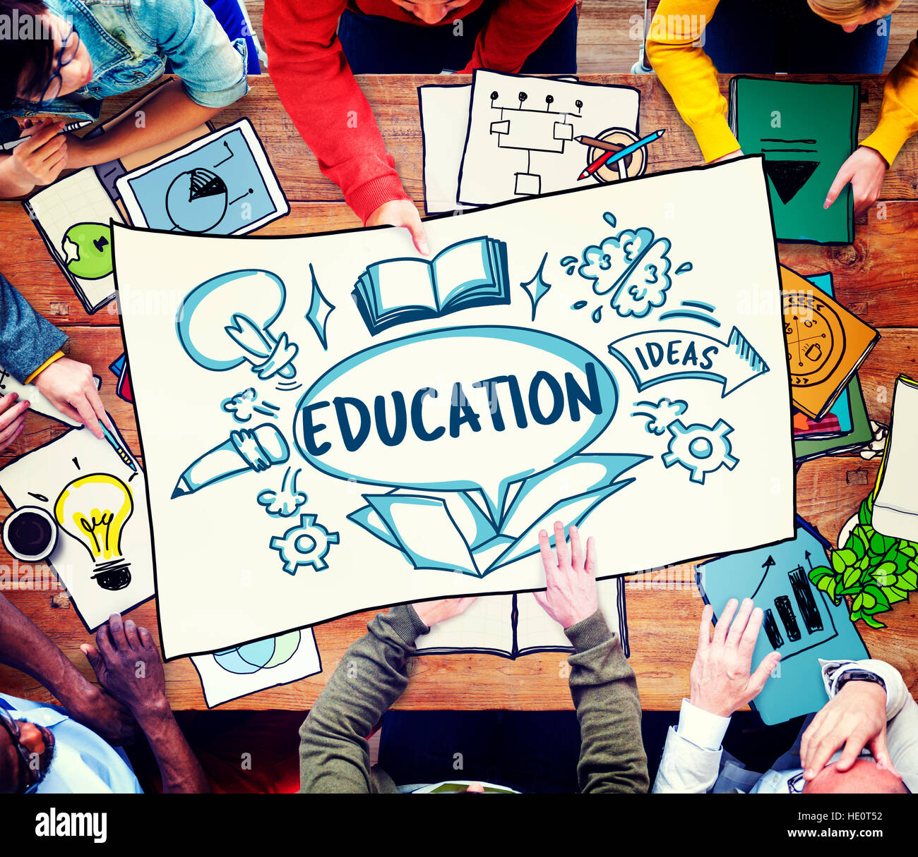Education Learning Ideas School Knowledge Concept Stock Photo - Alamy