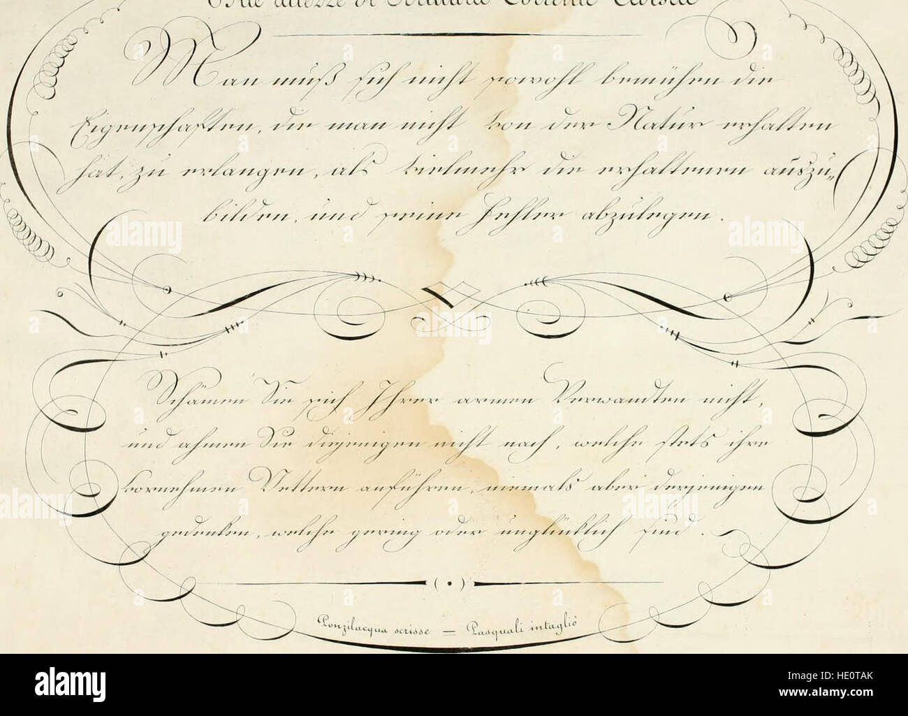 'Calligrafia Tedesca' is a guide to German calligraphy, demonstrating ...