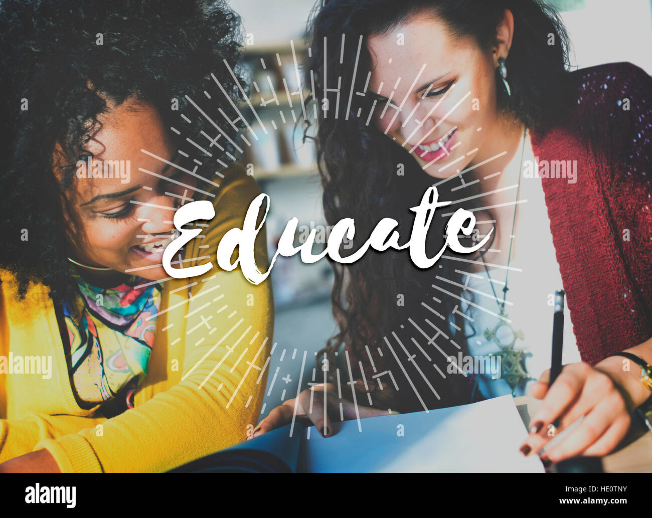 Educate Learn Knowledge Education Learning Concept Stock Photo - Alamy