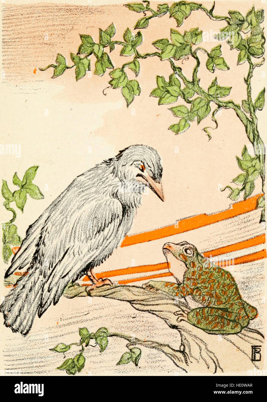 Bully Bull Frog and his home in Rainbow Valley (1921 Stock Photo - Alamy