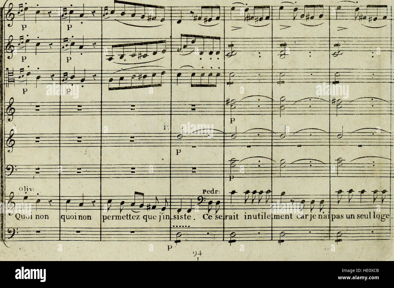 Jean de Paris (1812 Stock Photo - Alamy