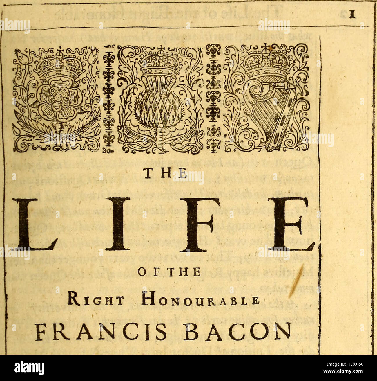 A pioneering work in natural history by Sir Francis Bacon, published in ...