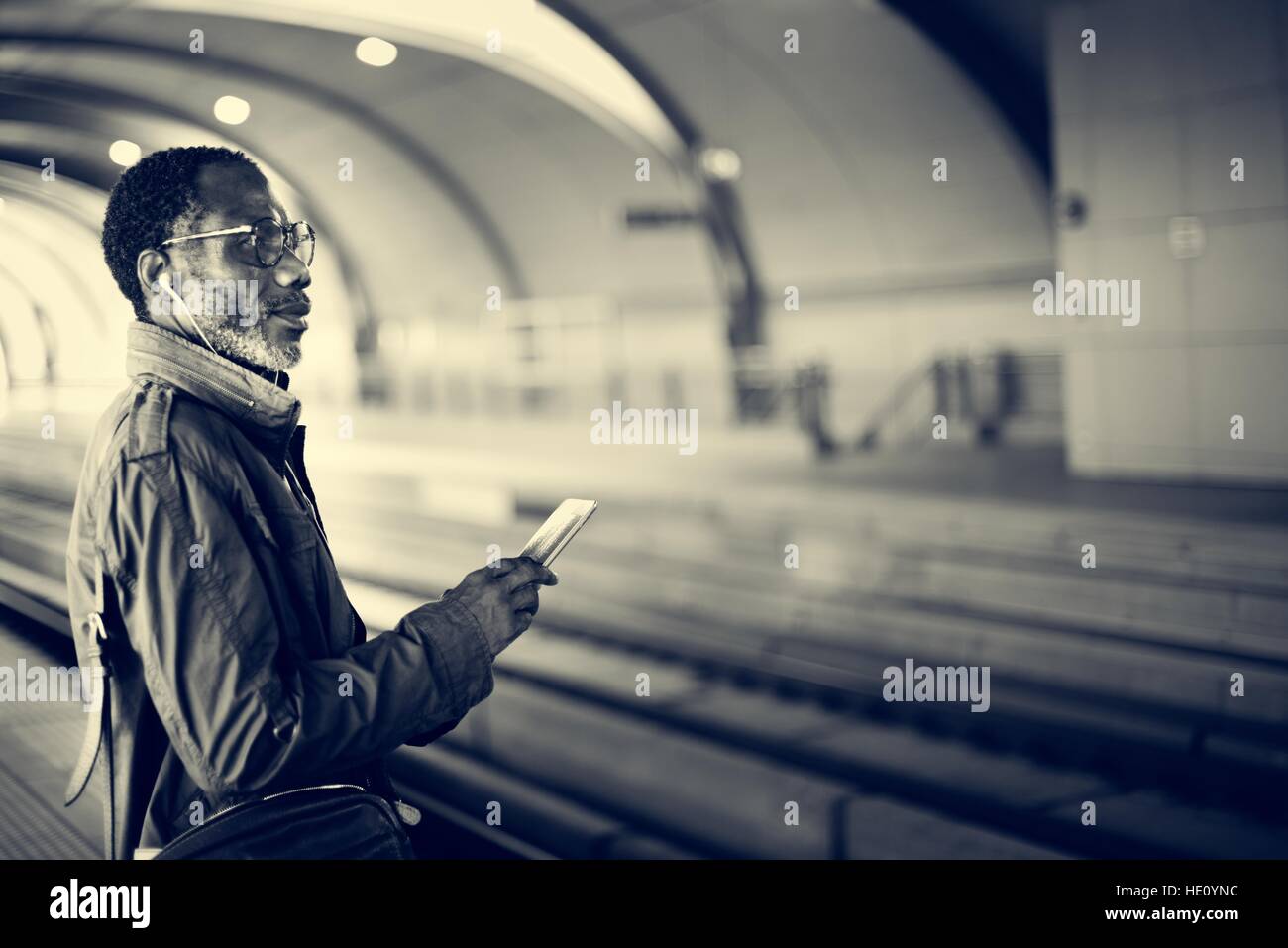 Train Transit Commuter Transportation Urban Concept Stock Photo - Alamy