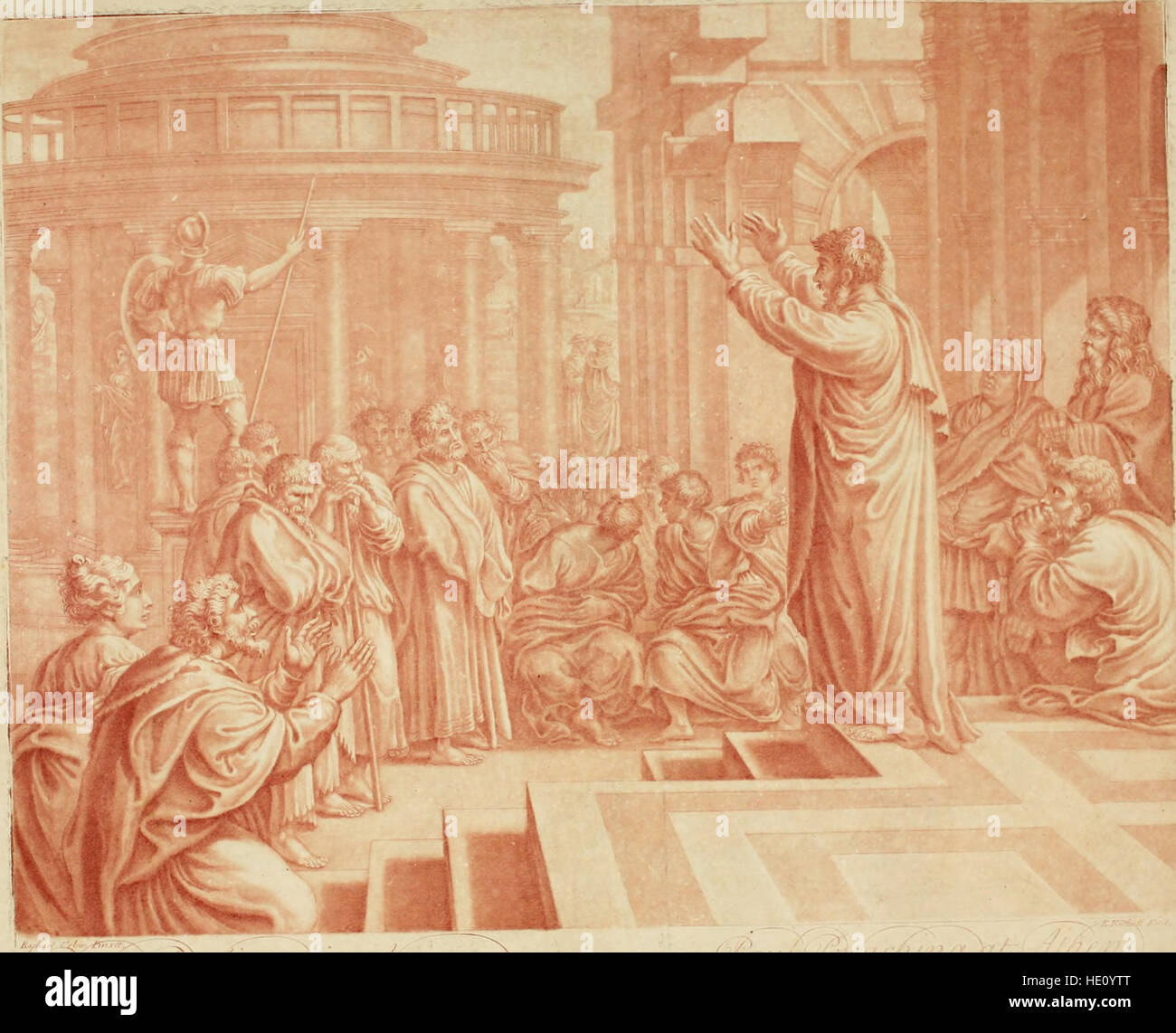 'VII tabulae Raphaelis Urbin' is a series of engravings depicting ...