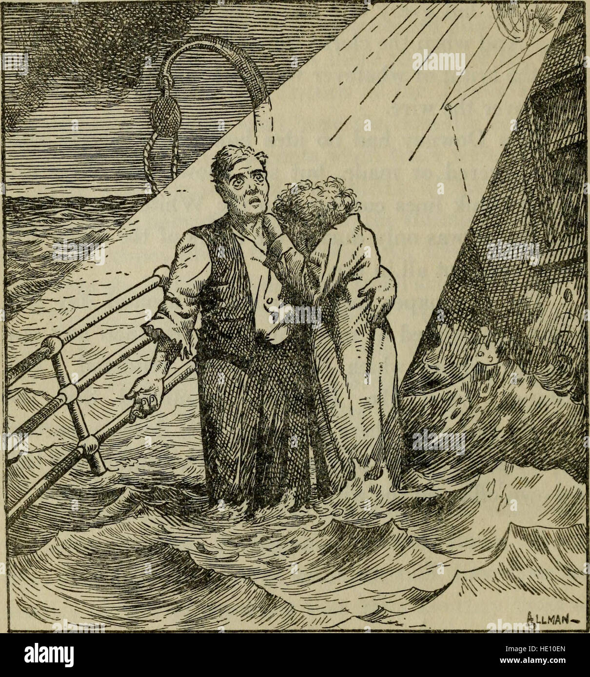 This detailed account narrates the tragic sinking of the RMS Titanic in ...
