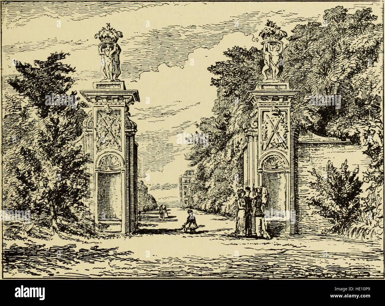 This 1885 work delves into the history of Hampton Court Palace during ...