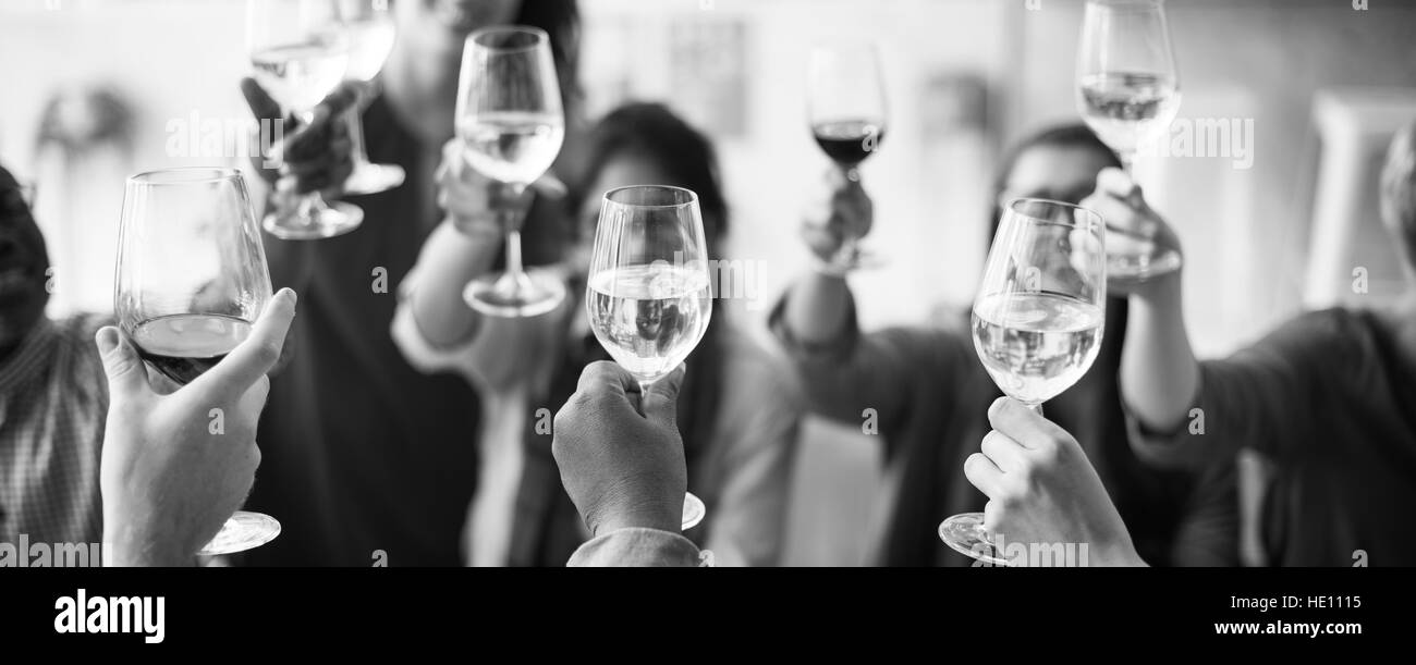 Food Catering Cuisine Culinary Gourmet Party Cheers Concept Stock Photo ...