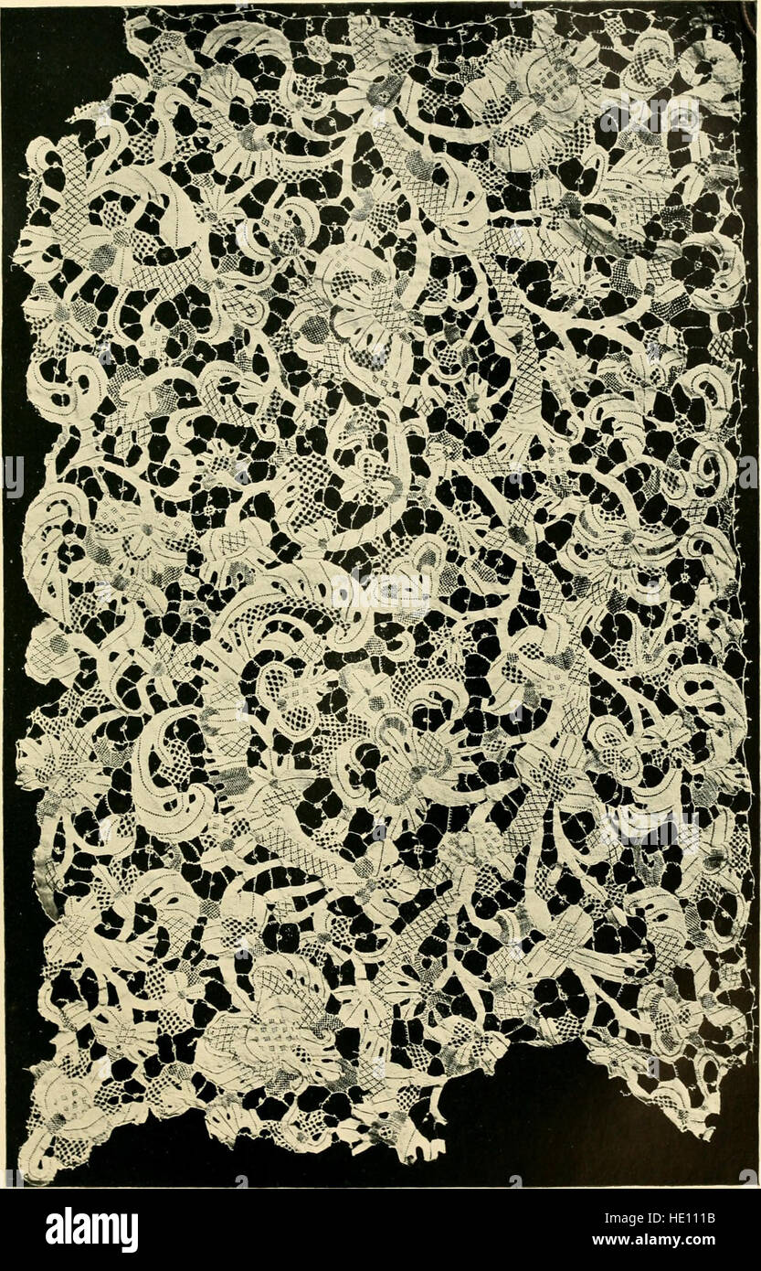 A comprehensive history of lace, detailing its origins, development ...