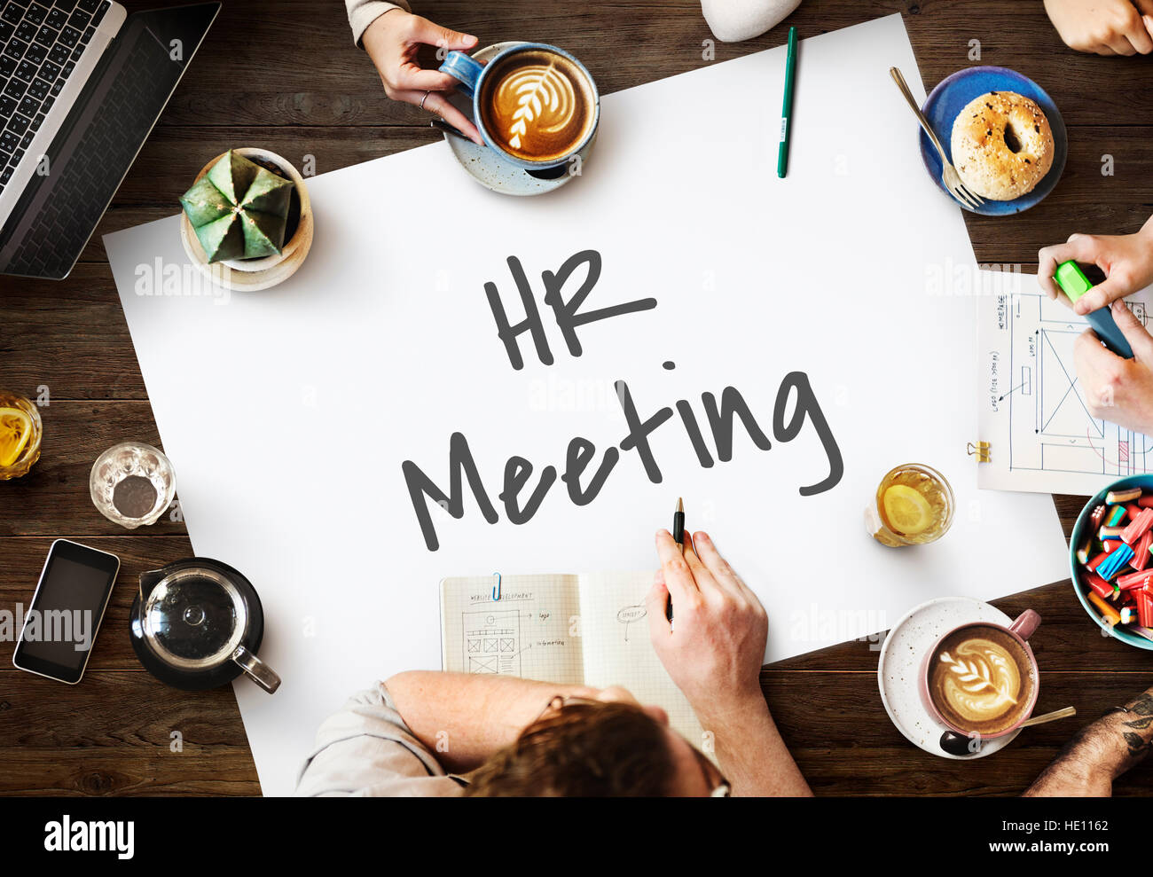 HR Meeting Act Now Concept Stock Photo - Alamy