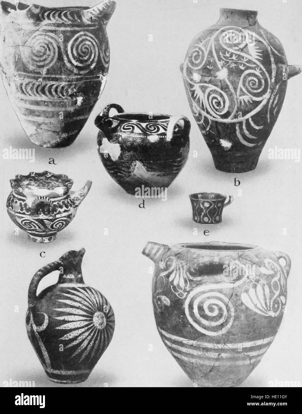 Minoan civilization Black and White Stock Photos & Images - Alamy