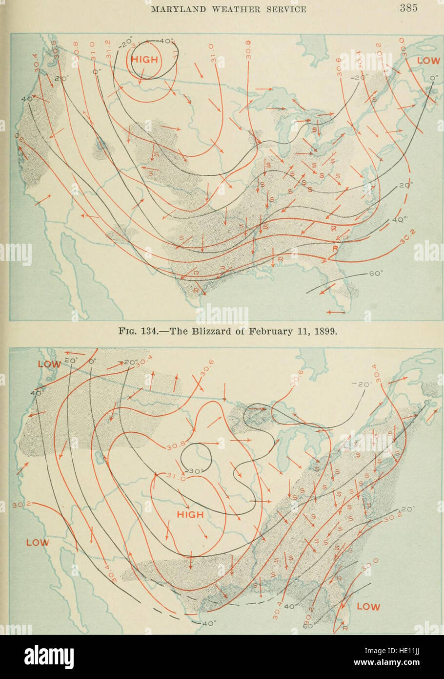 This 1907 publication discusses the climate and weather patterns of ...