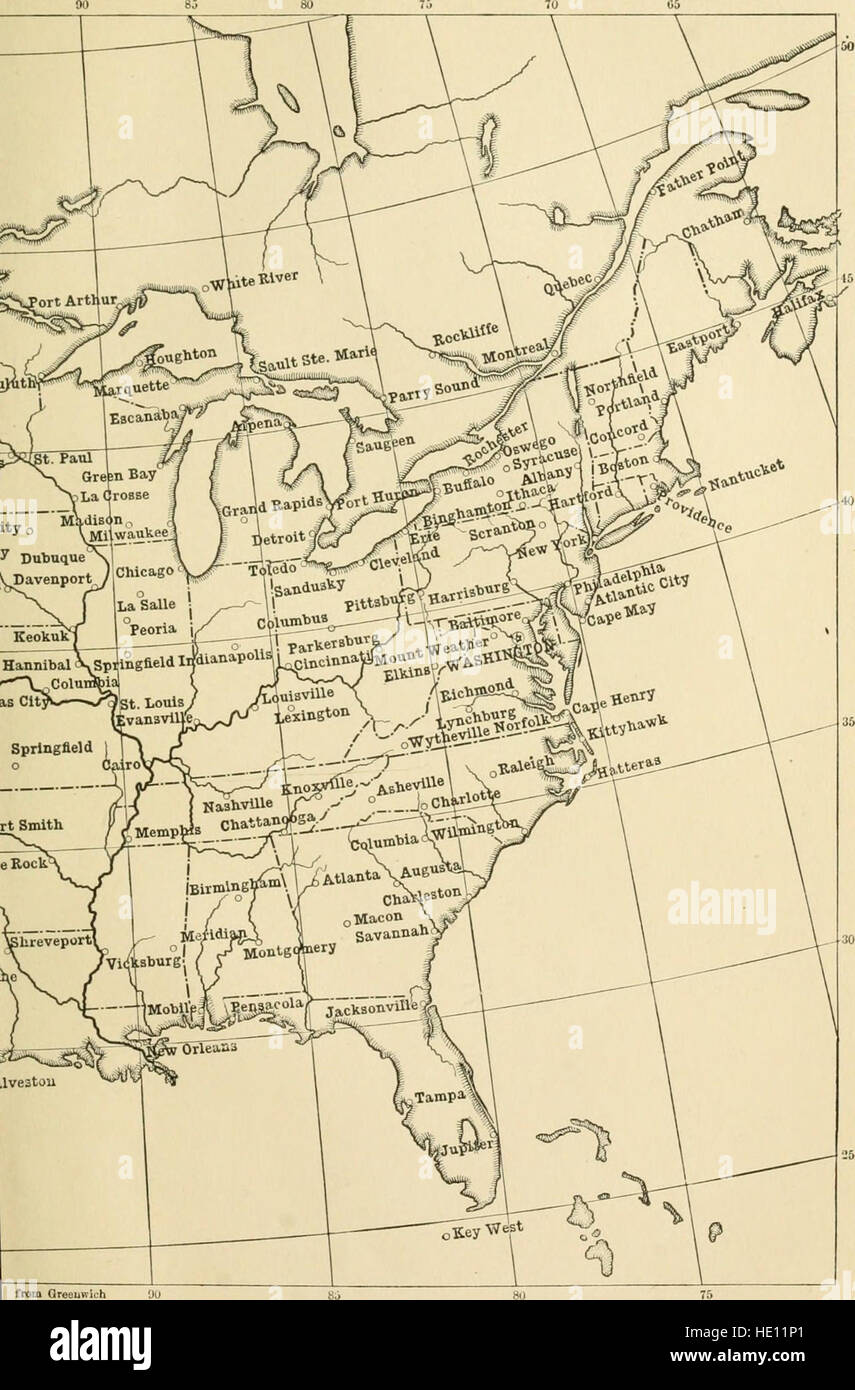 This 1906 manual covers the key aspects of physical geography ...