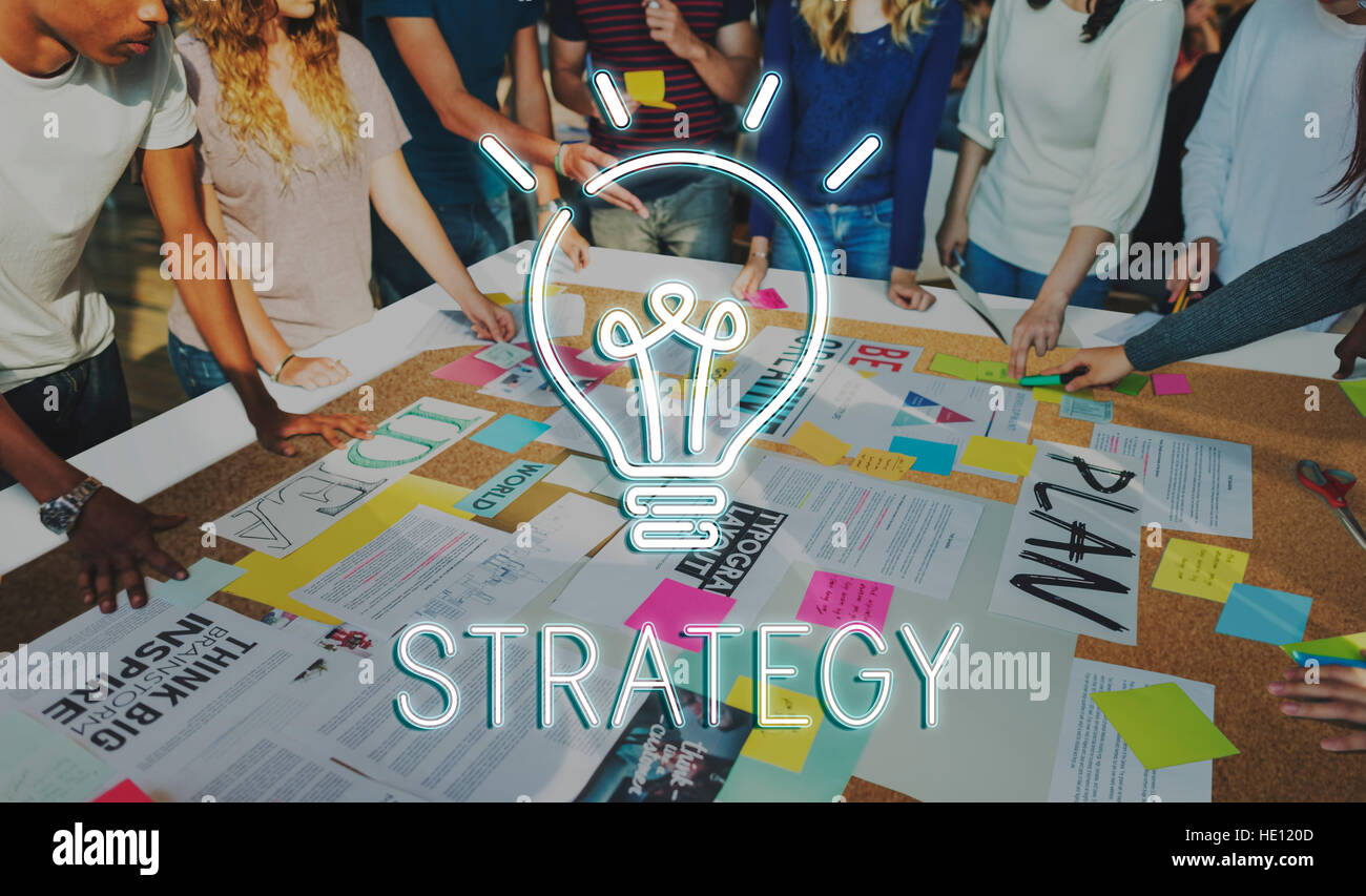 Business Vision Creativity Success Strategy Concept Stock Photo - Alamy