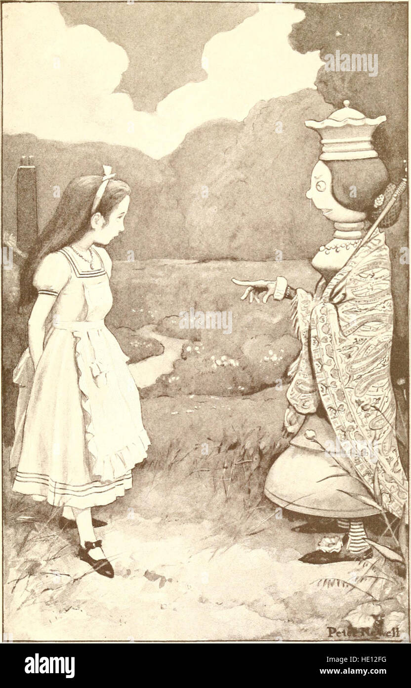 *Through the Looking-Glass* (1902) is the sequel to *Alice’s Adventures ...