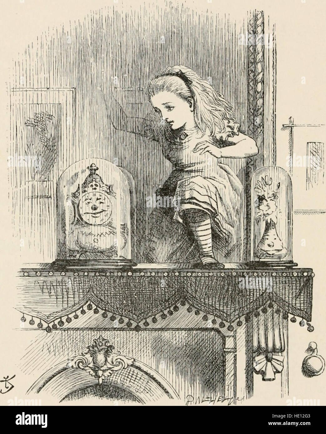 *Through the Looking-Glass and What Alice Found There* (1897) is the ...