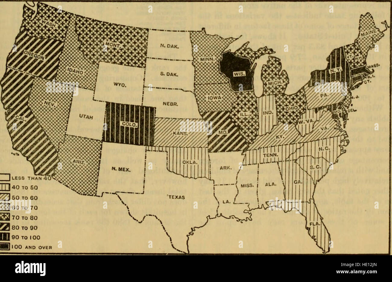 'Insane and Feeble-Minded in Institutions 1910' (1914) examines the ...