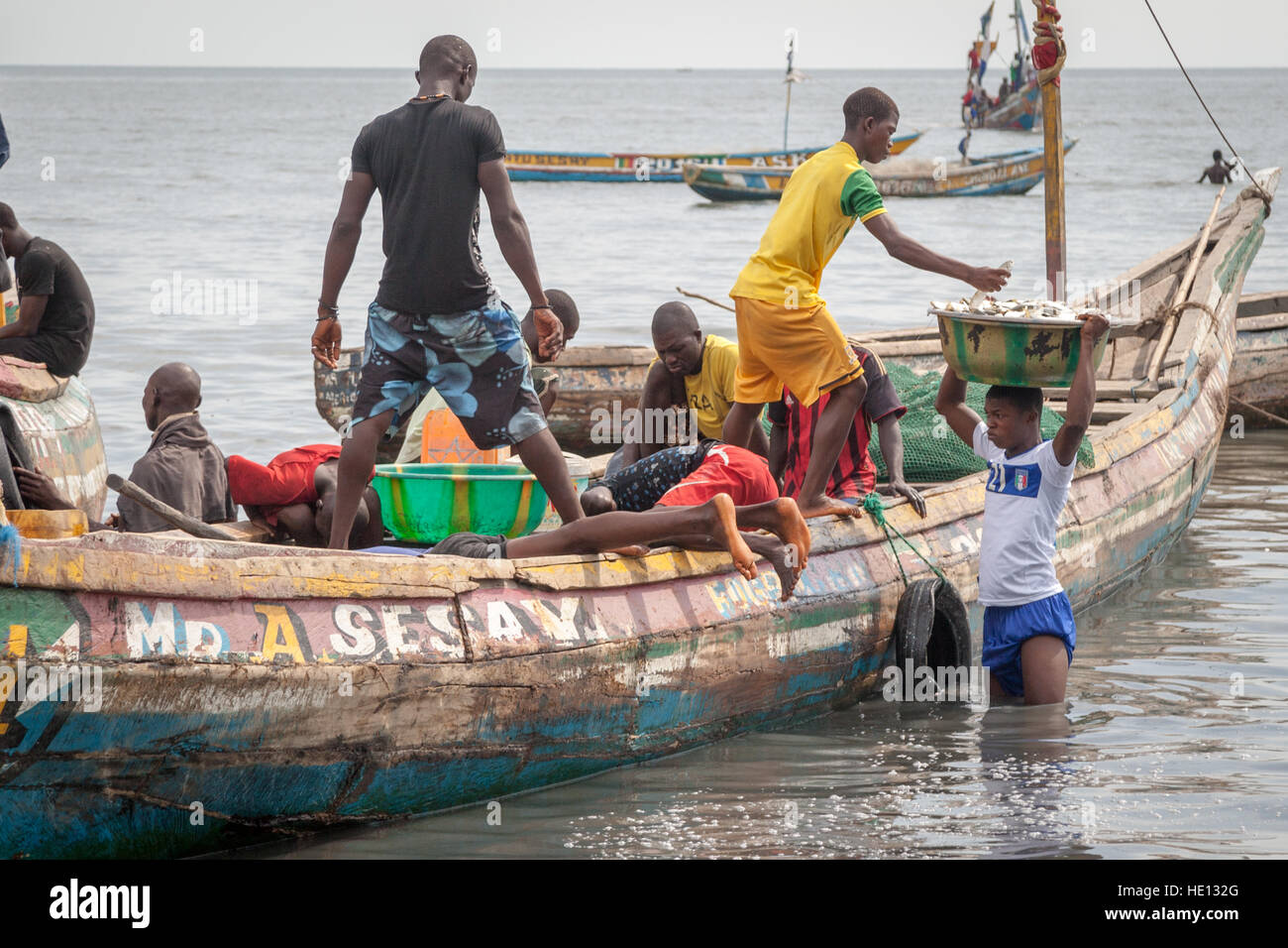 Fish carrying ship hi-res stock photography and images - Alamy
