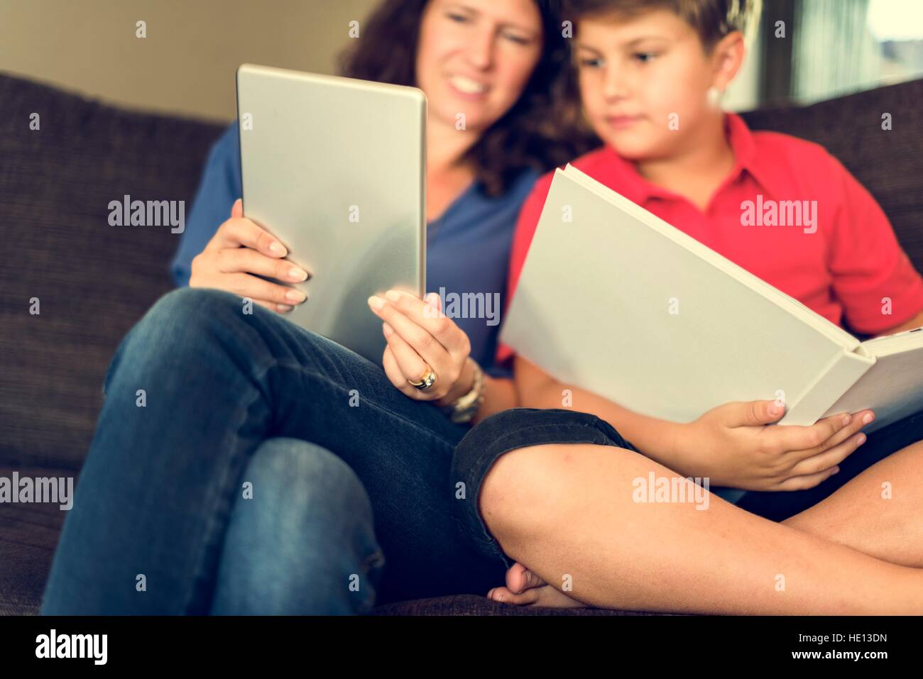 Home School Learning Homework Reading Concept Stock Photo - Alamy
