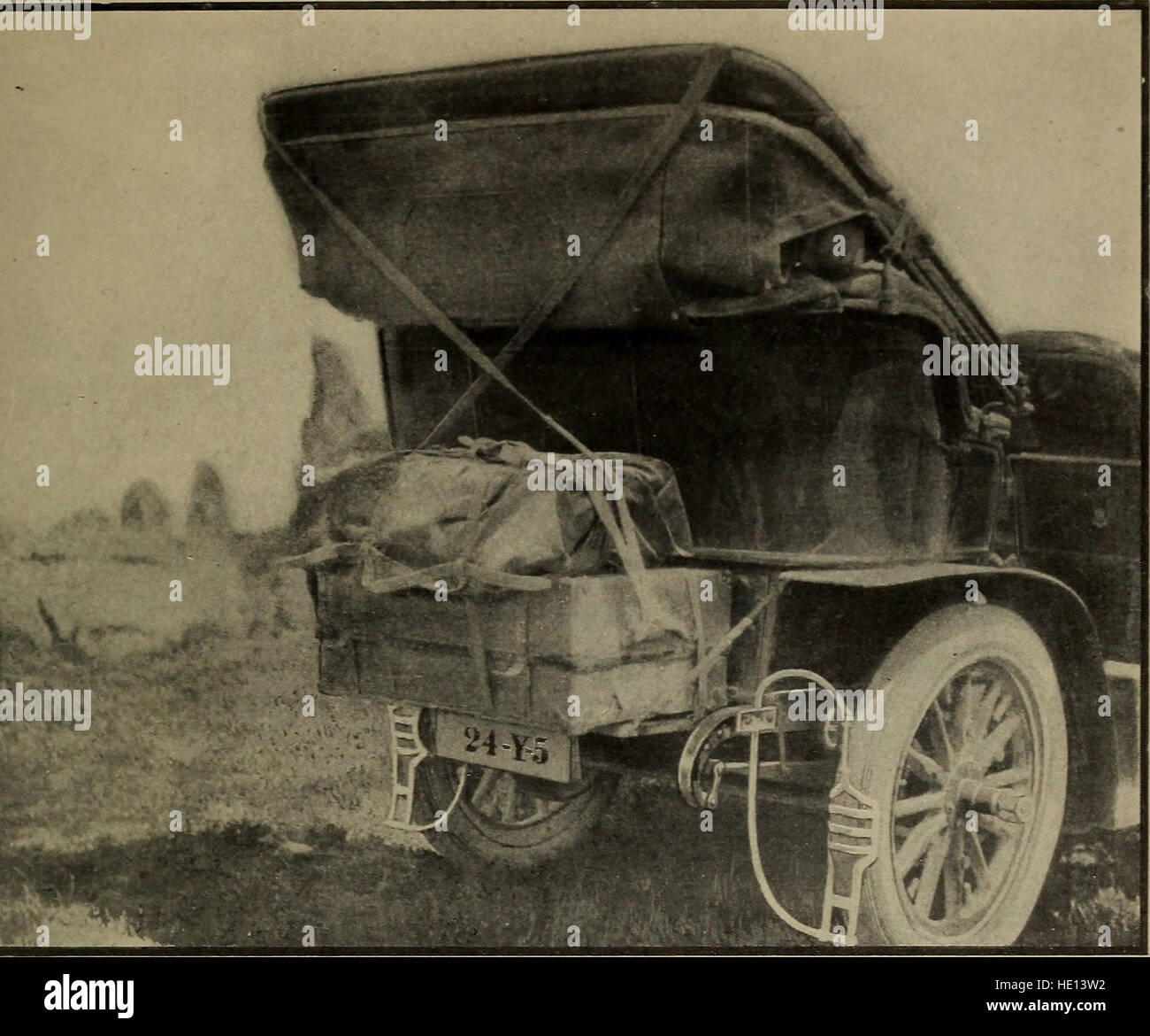 Motoring aboard (1908 Stock Photo - Alamy