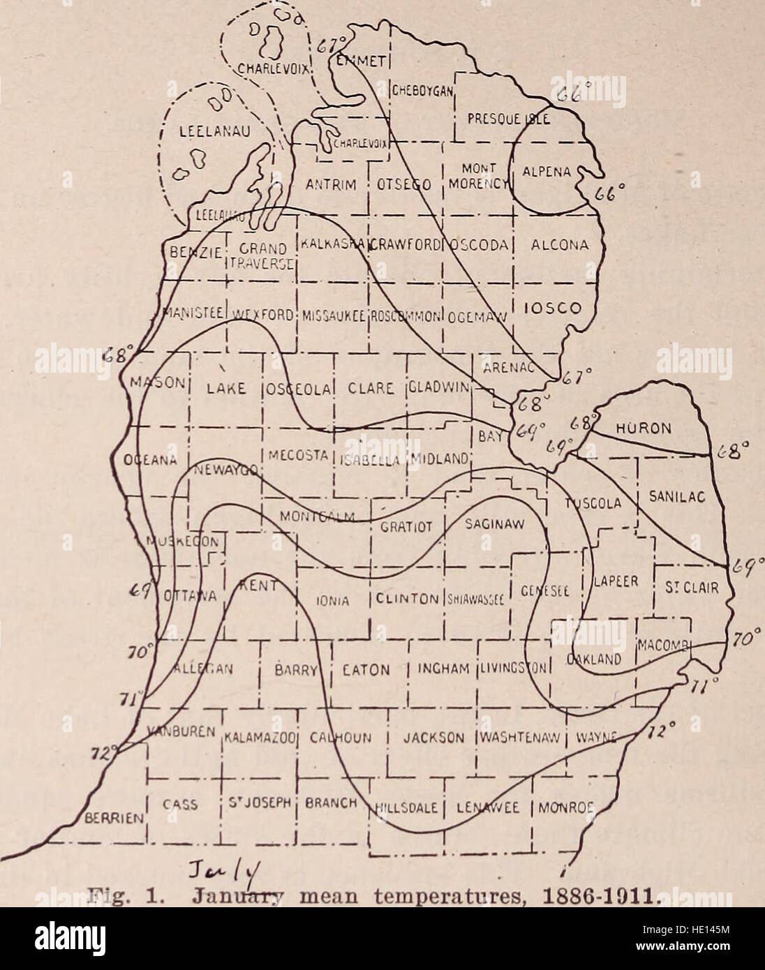 This 1917 study examines the geological formations of Michigan's ...