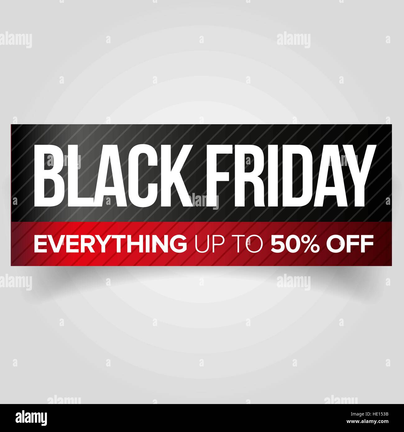 Black friday banner big Stock Vector Images - Alamy