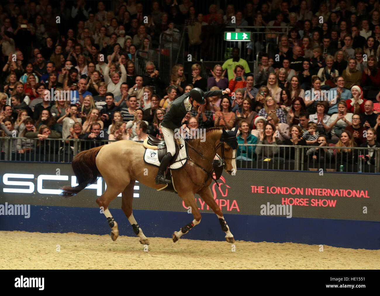 Ireland's Christopher Megahey riding Seapatrick Cruise Cavalier ...