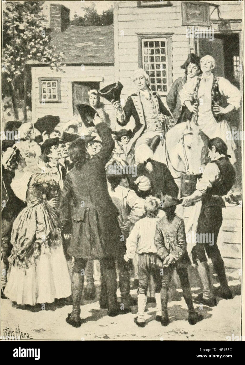 A history of the American people (1902 Stock Photo - Alamy