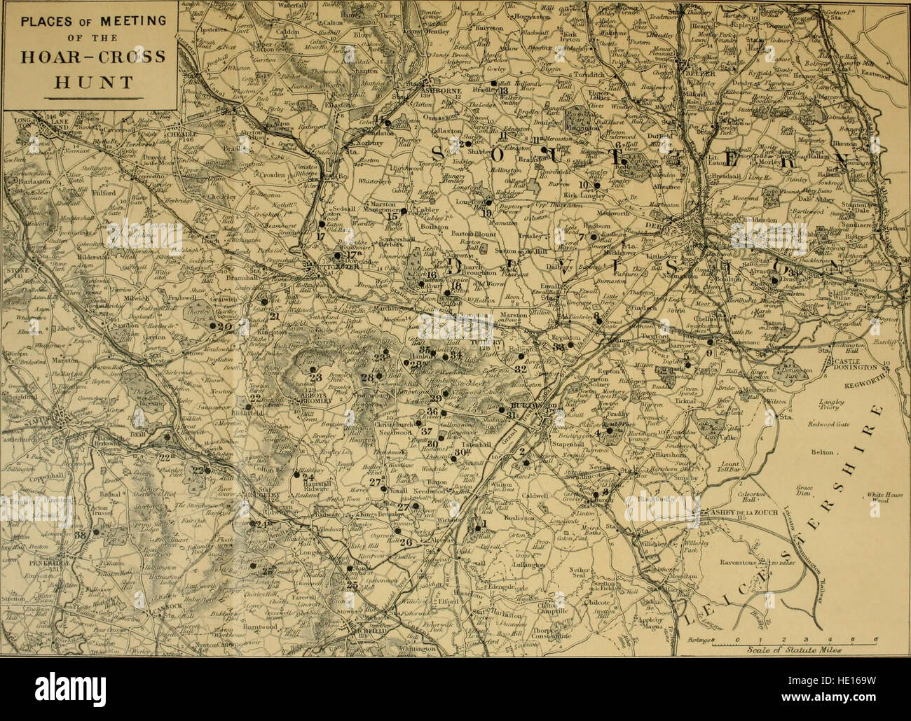 *A History of the Meynell Hounds and Country* (1901) details the ...