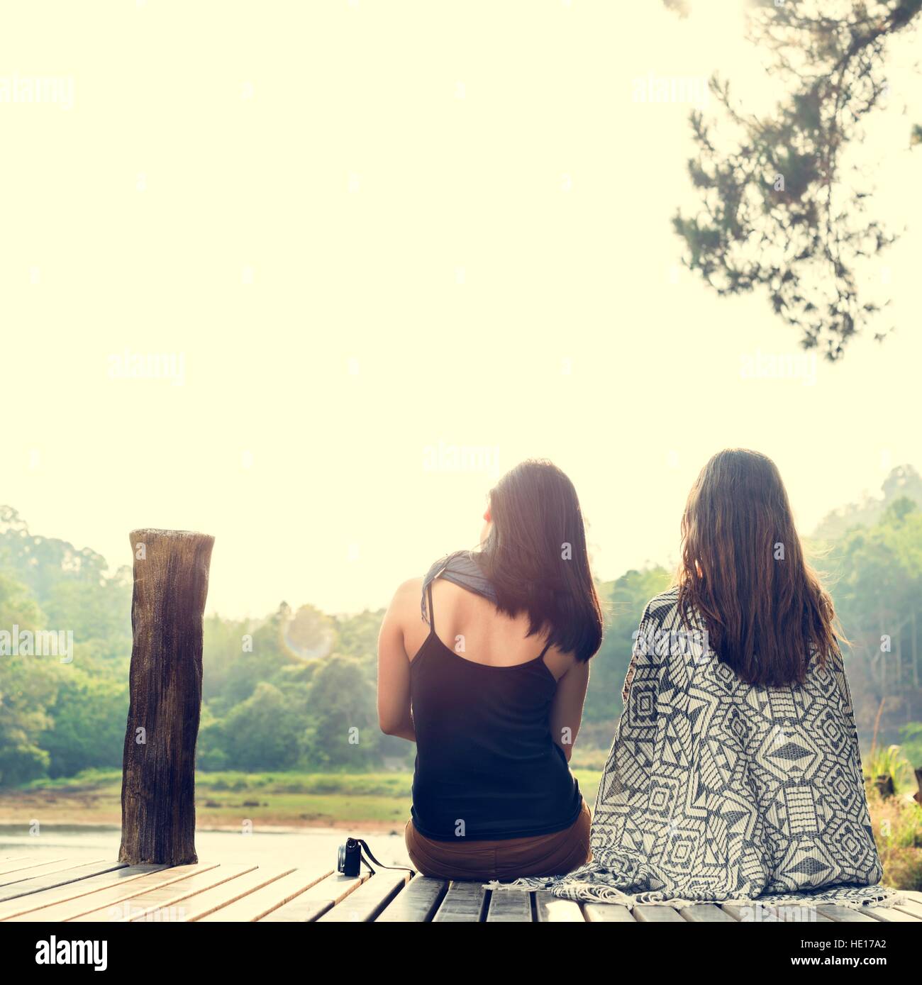 Girls Friends Exploring Outdoors Nature Concept Stock Photo - Alamy Girls Friends Exploring Outdoors Nature Concept Stock Photo - Alamy