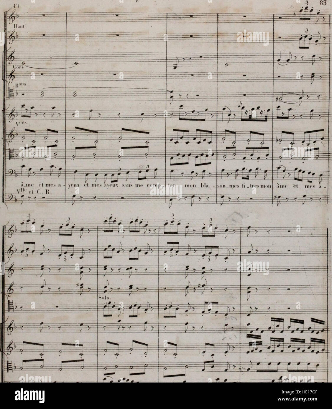 Opéra comique 19th century hi-res stock photography and images - Alamy