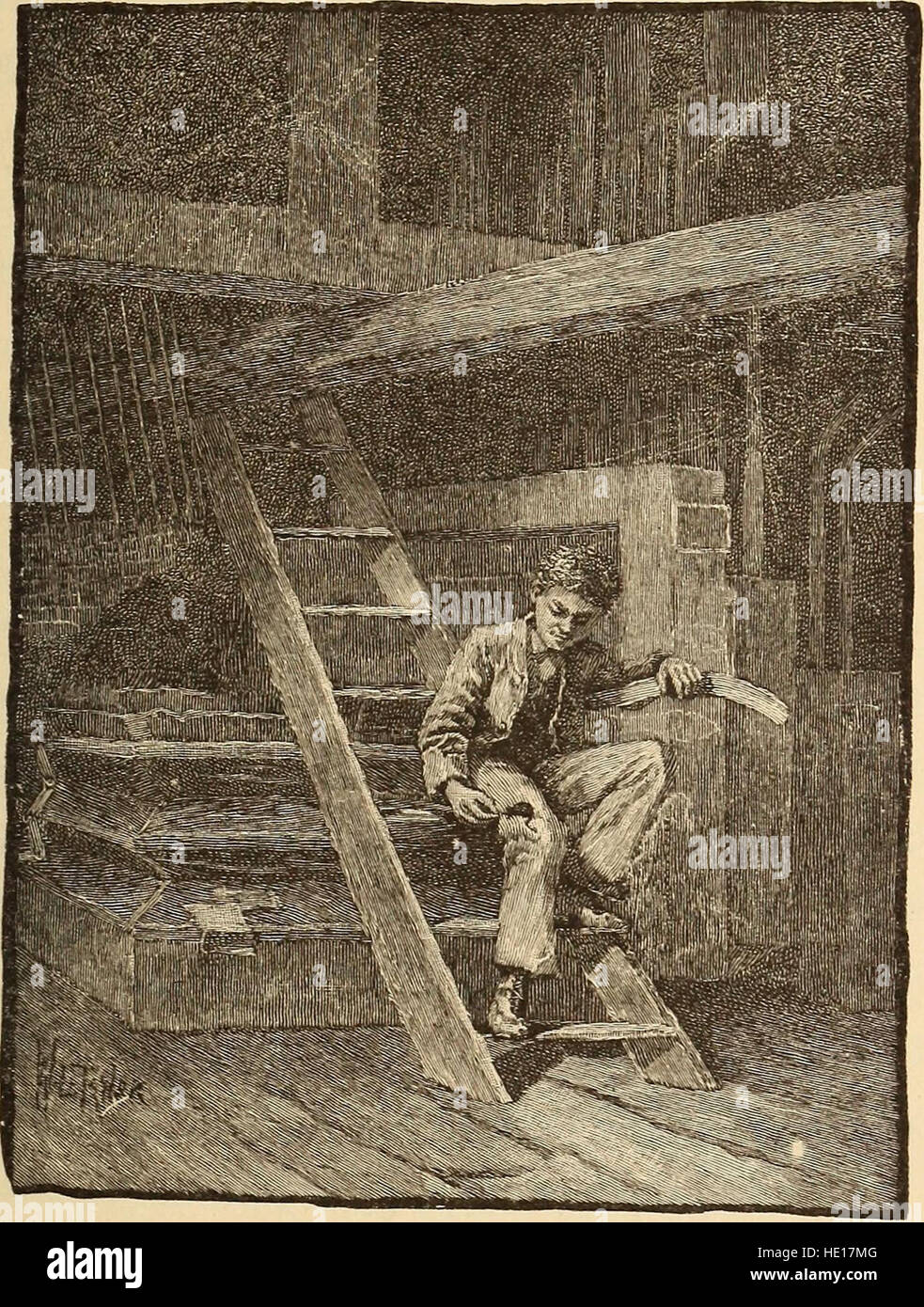 'Plucky Boys' (1884) is a painting depicting youthful determination and ...