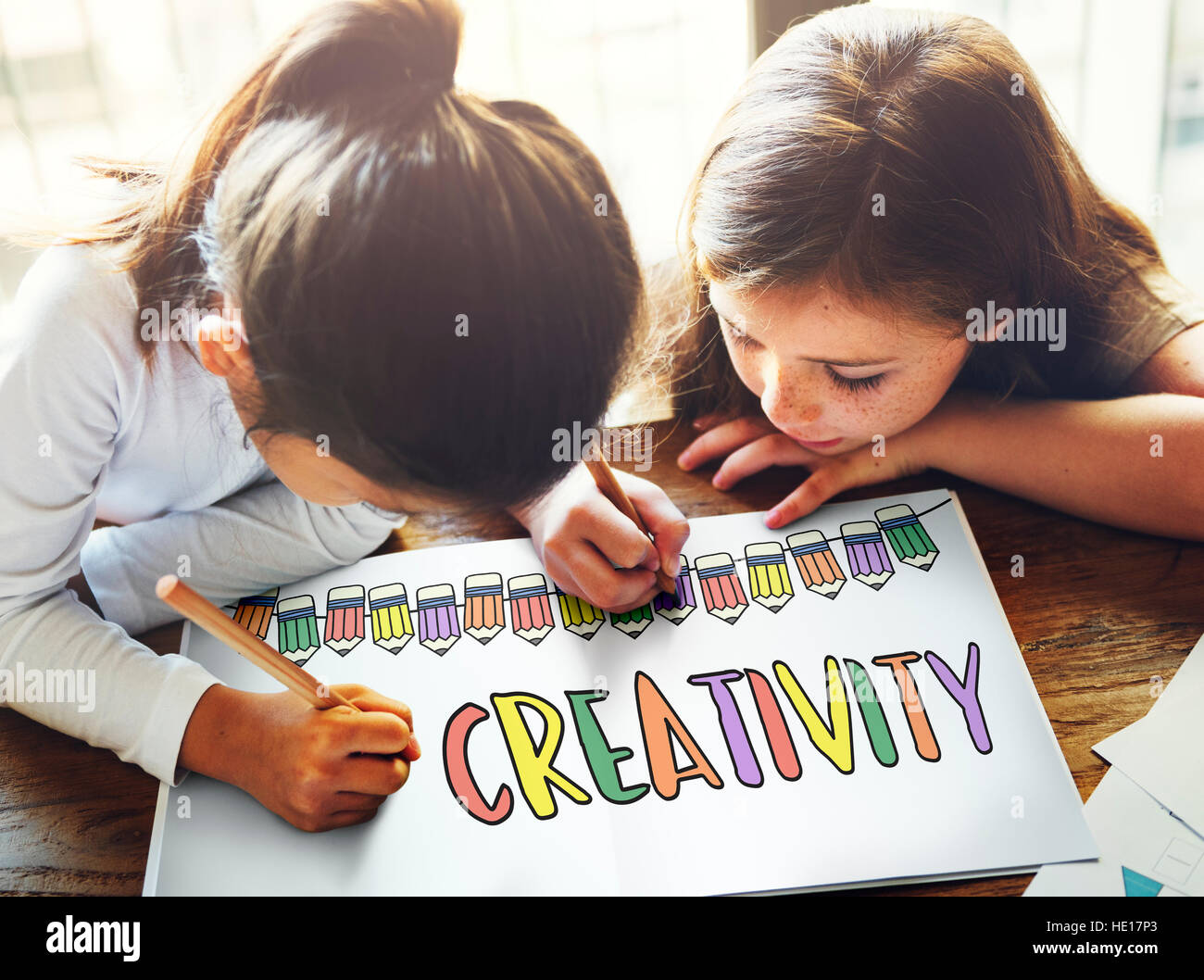 Creativity Education School Learning Study Concept Stock Photo - Alamy