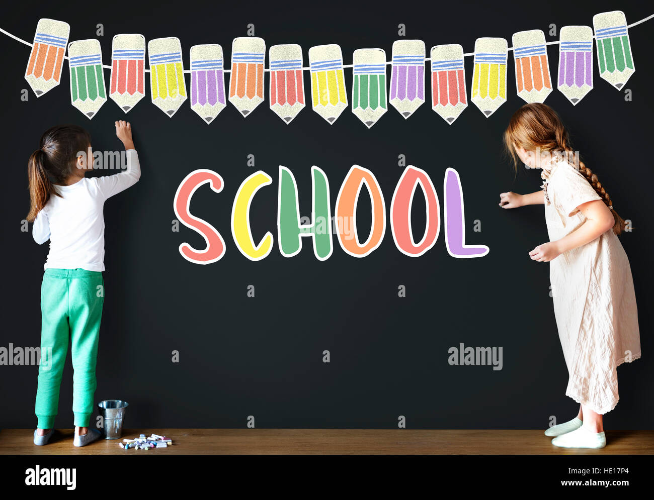 School Education Learning Study Concept Stock Photo - Alamy