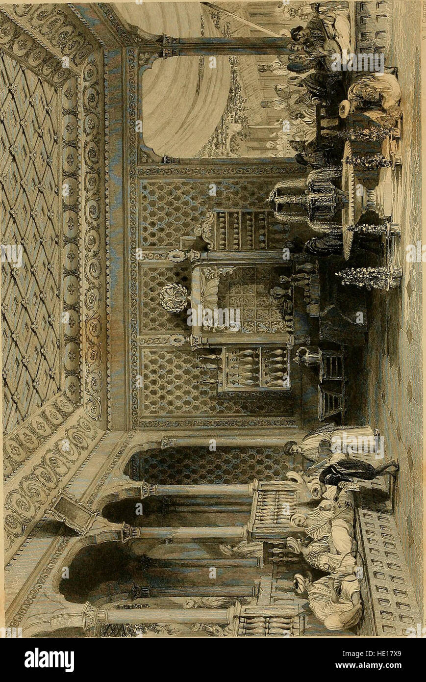 This 1839 work captures the historical landscape of Constantinople (now ...