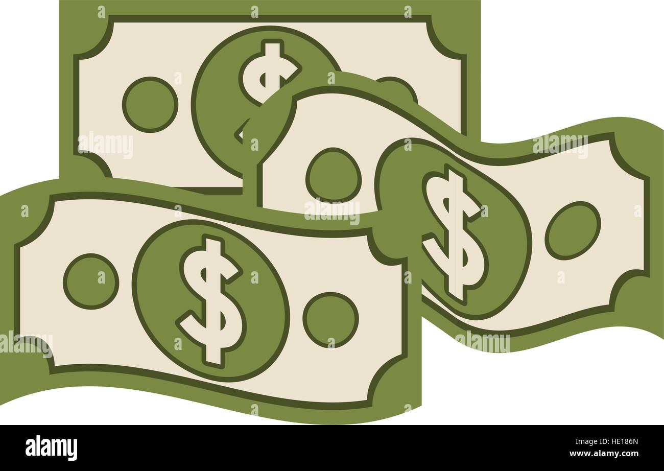 Isolated bills design Stock Vector Image & Art - Alamy