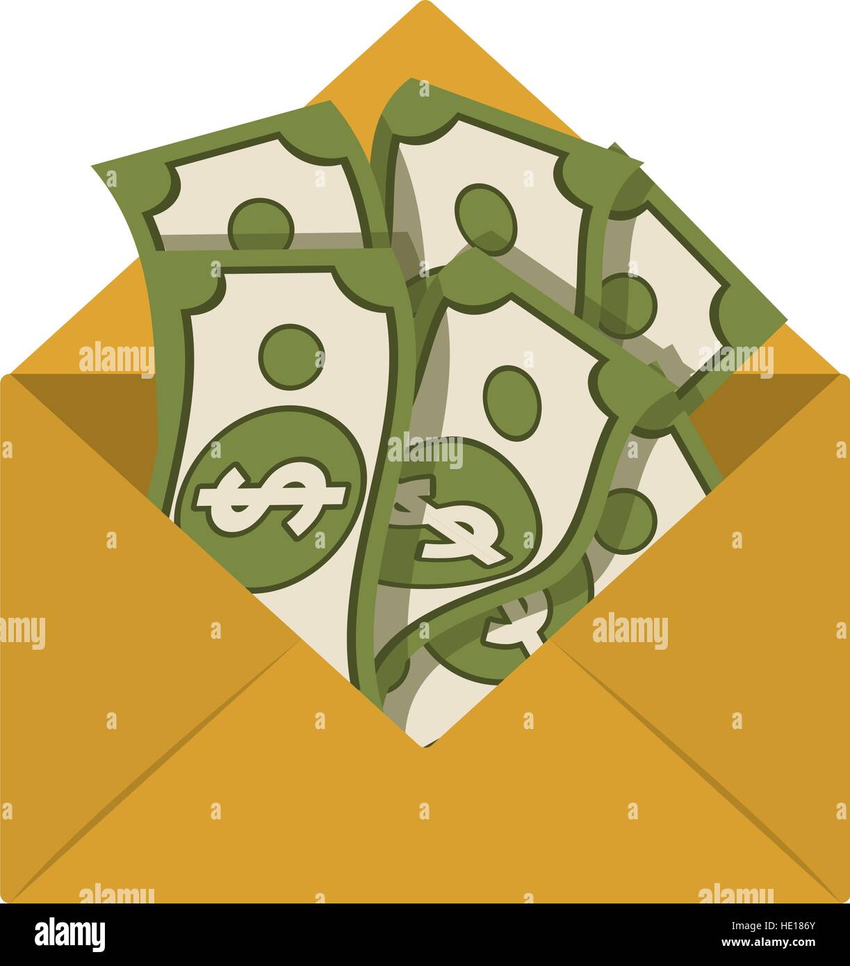 Isolated bills design Stock Vector Image & Art - Alamy