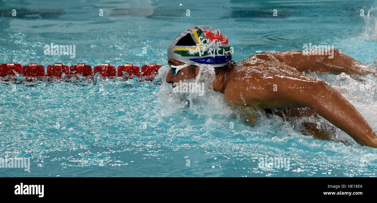 Hong Kong, China - Oct 29, 2016. Olympic and world champion swimmer LE ...