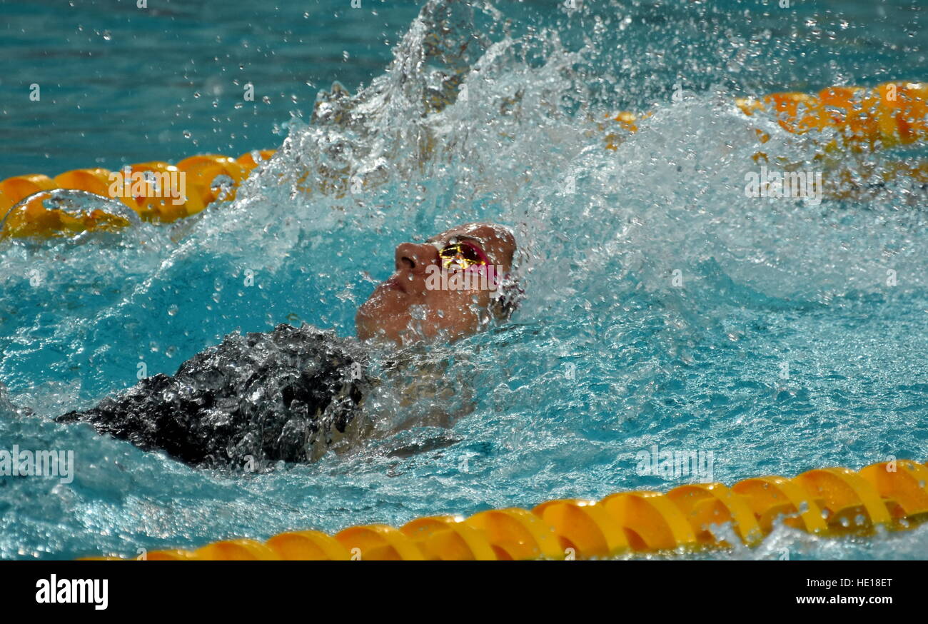 Hong Kong, China - Oct 30, 2016. Olympian and world champion swimmer ...