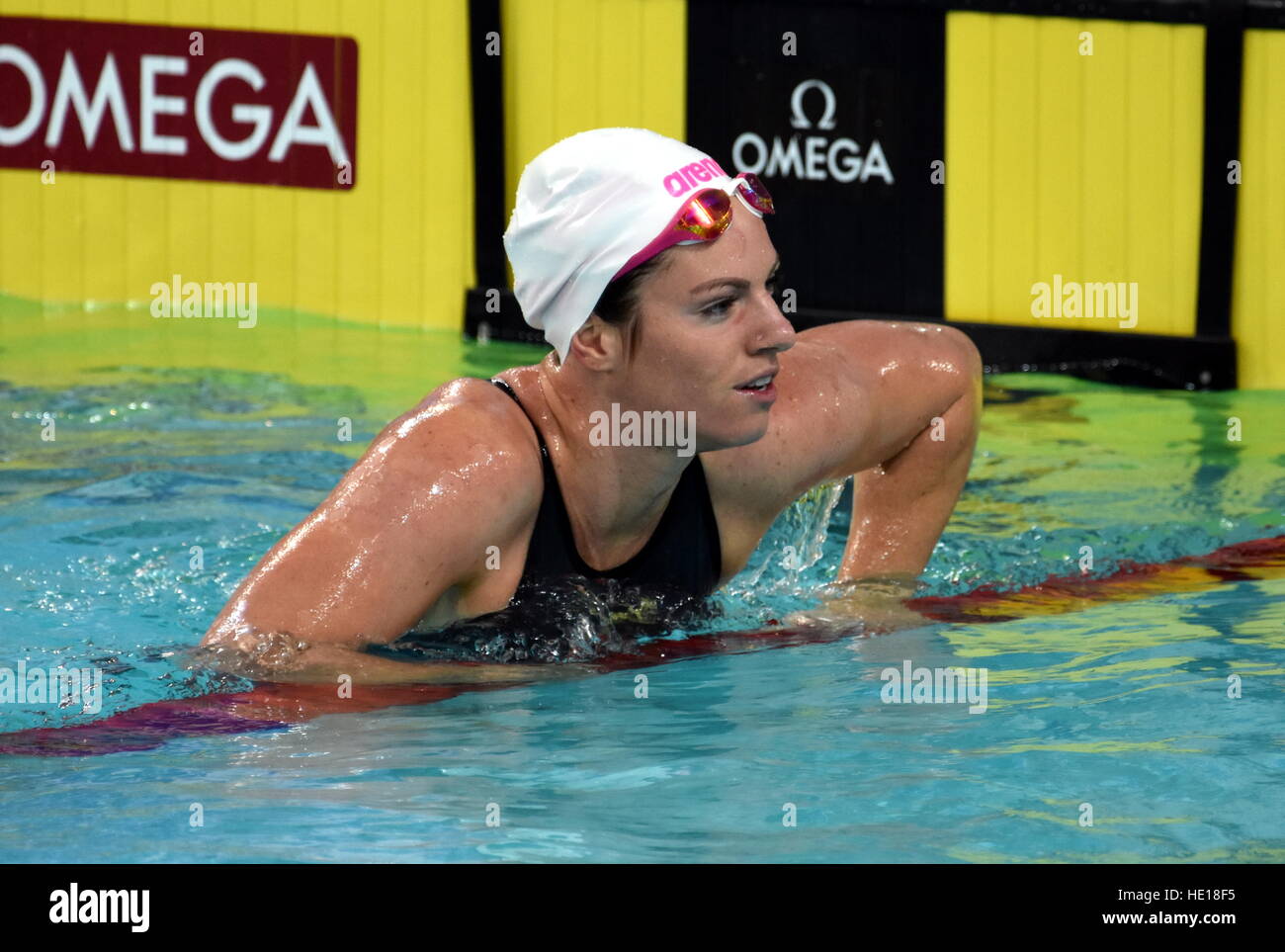 Hong Kong, China - Oct 30, 2016. Olympian and world champion swimmer ...