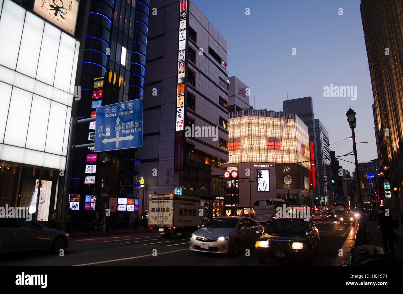 Tokyo japan traffic jam on hi-res stock photography and images - Alamy